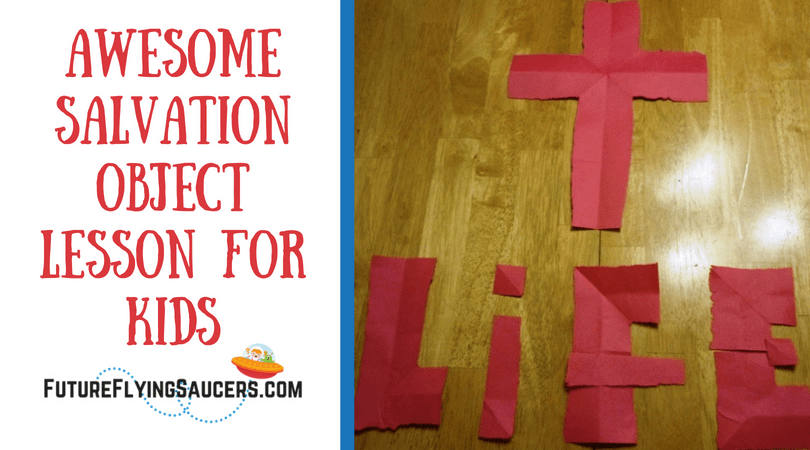 Salvation Object Lesson for Kids | Easy Paper Tear Gospel Activity