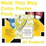 Walk This Way Color Poster Pack Digital - FutureFlyingSaucers Object ...