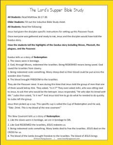 The Last Supper Bible Study Pack - FutureFlyingSaucers Object Lessons