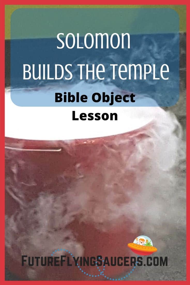 Solomon Builds the Temple Bible Object Lesson for Kids
