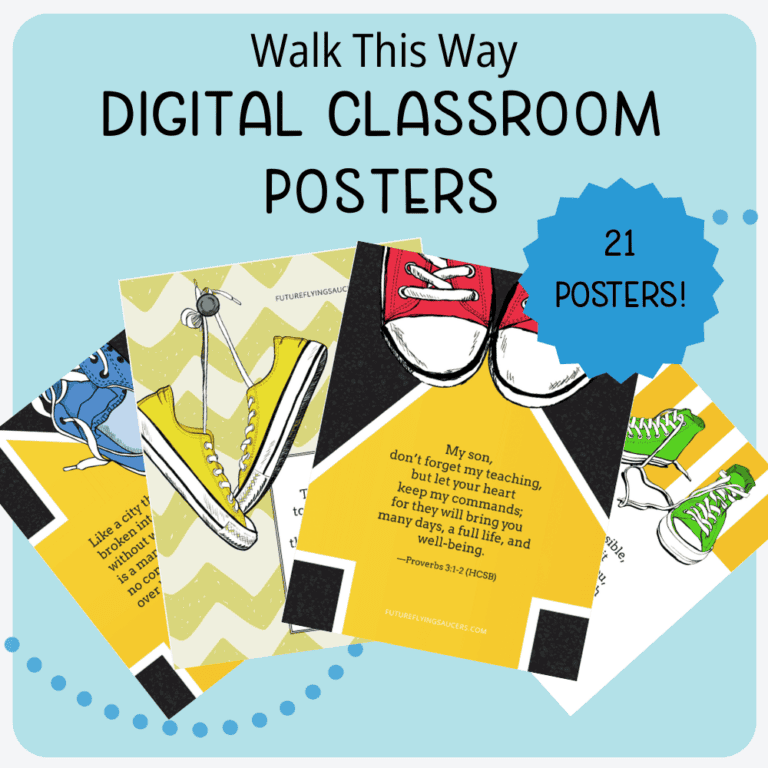 Walk This Way Color Poster Pack Digital - FutureFlyingSaucers Object ...